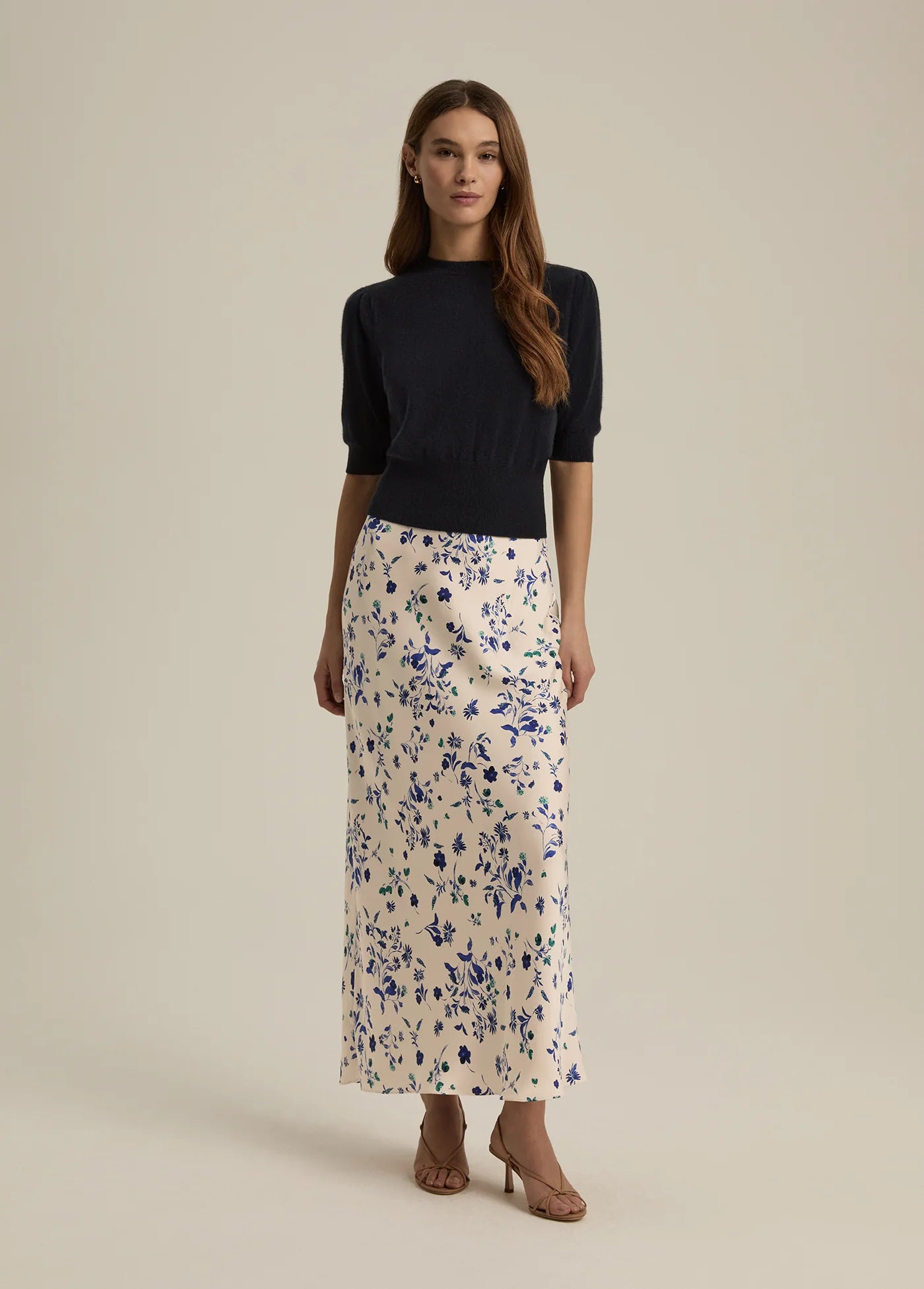 The Favorite Skirt - Pretty In Pink Flower – Chel Bella