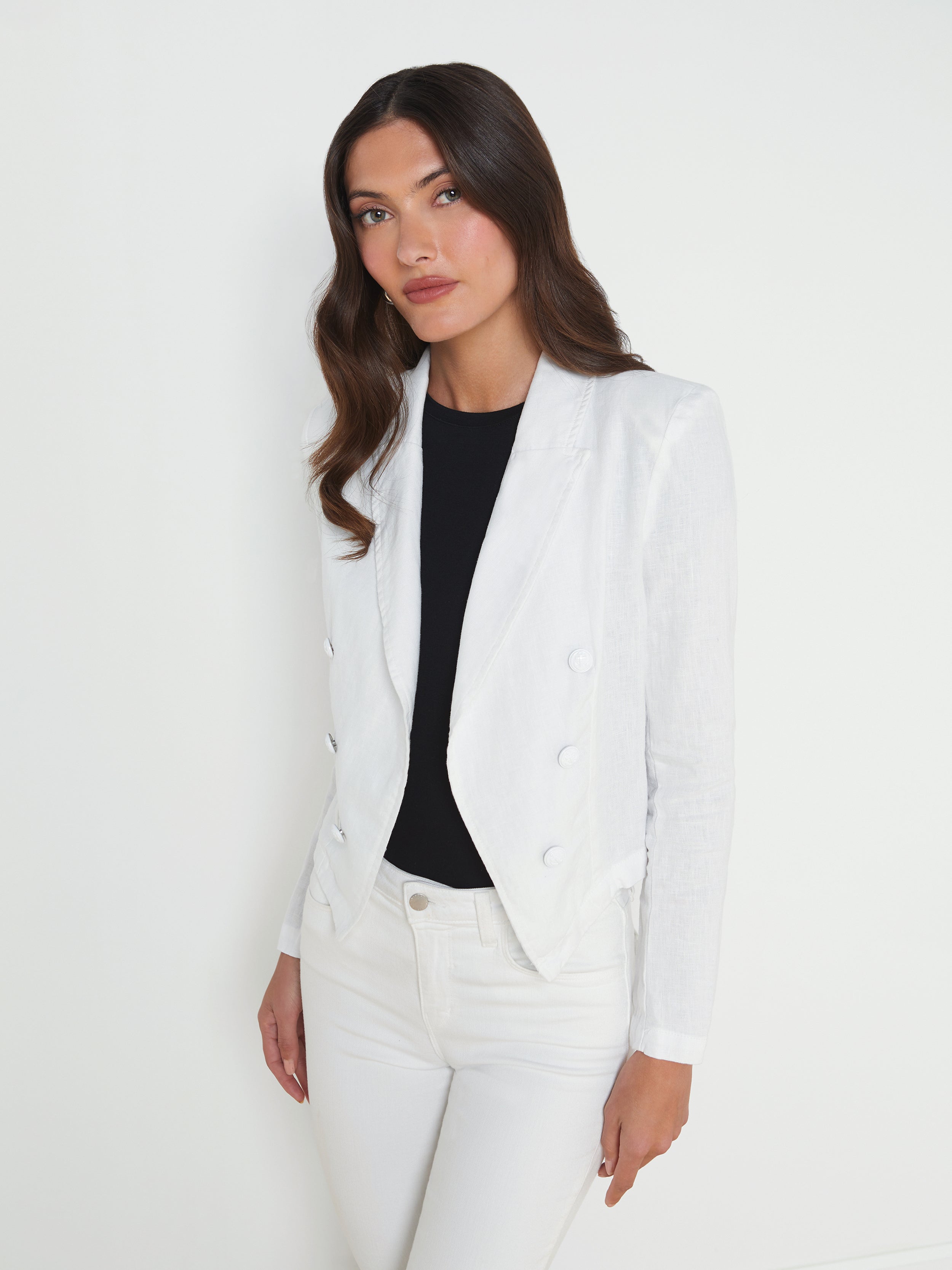 Wayne Jacket - Blanc – Chel Bella