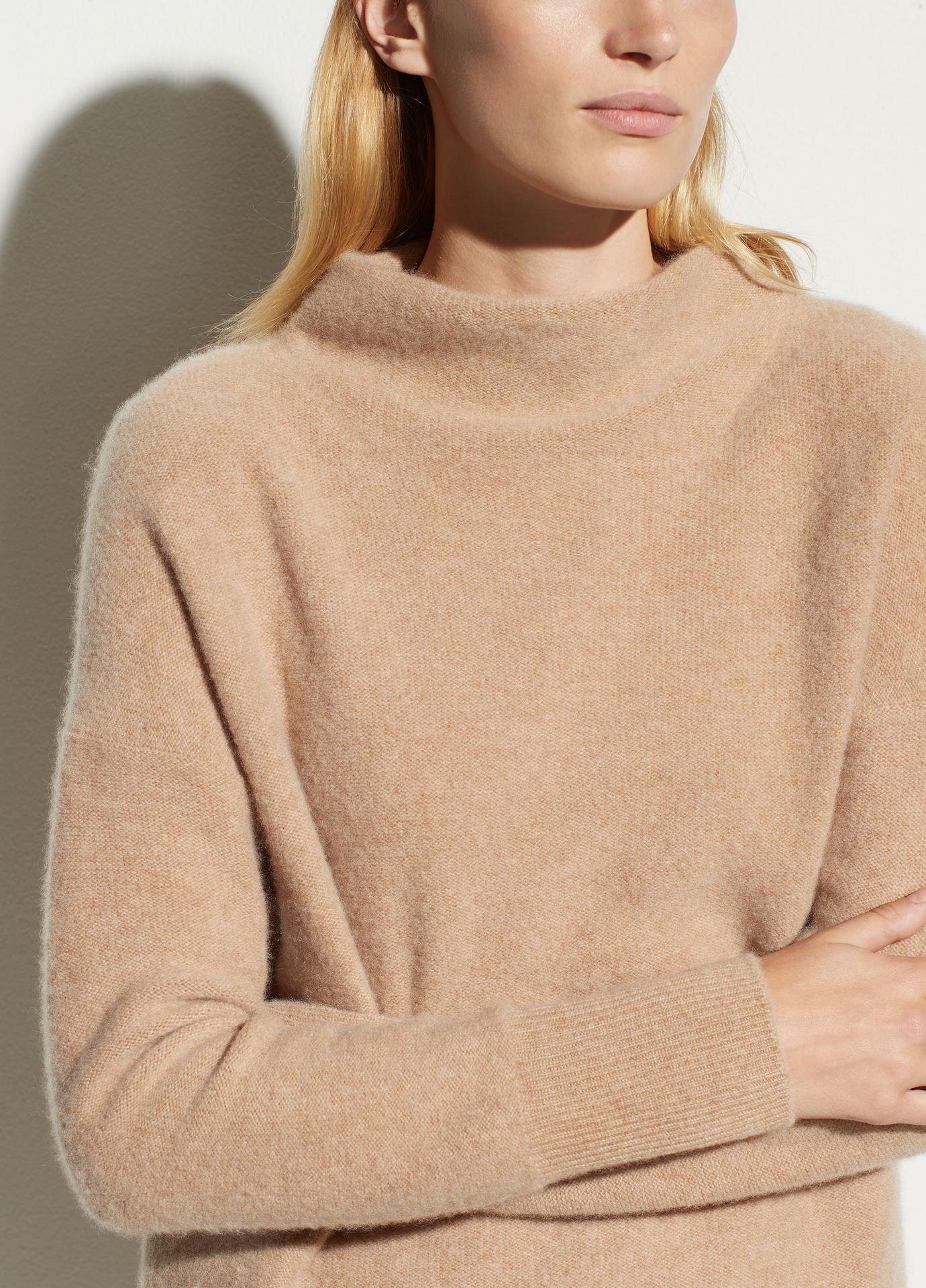 Boiled Funnel Neck Pullover – Chel Bella