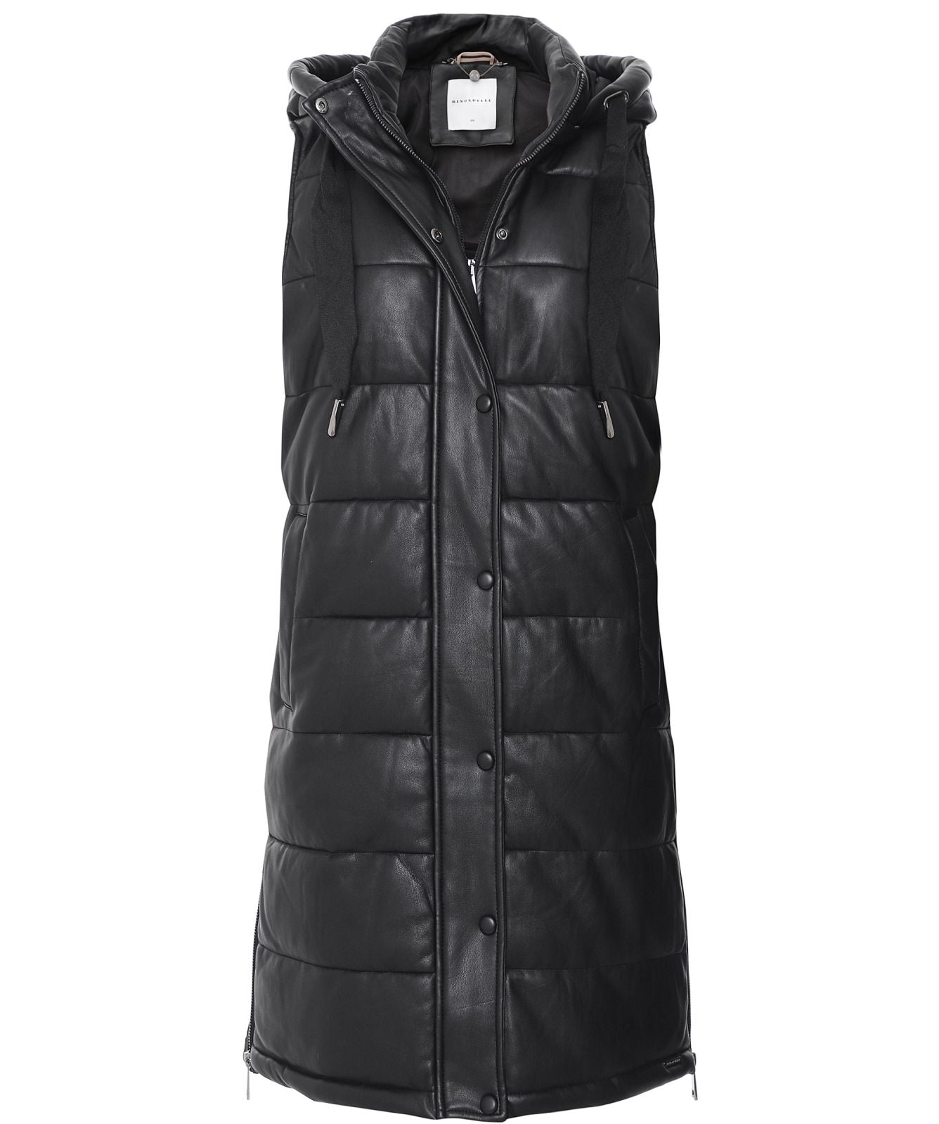 Cameron Faux Leather Vest – Chel Bella